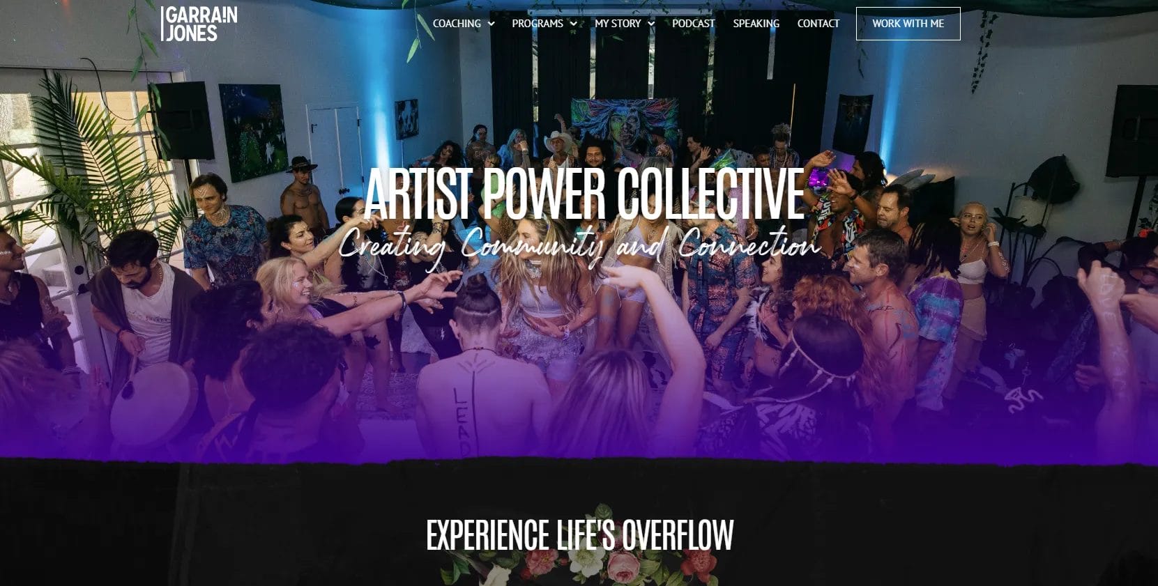 Join Artist Power Collective | Garrain Jones
