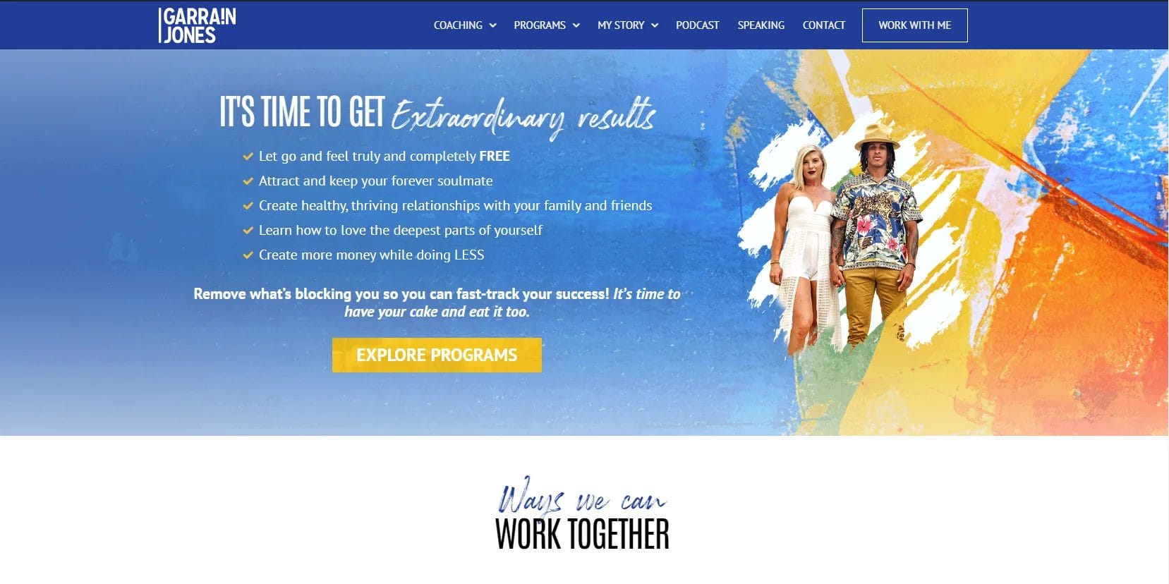 Home | Garrain Jones